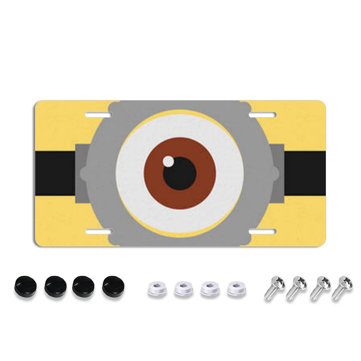 Minions License Plate Cover Personalized Car License Plate Metal Sign ...