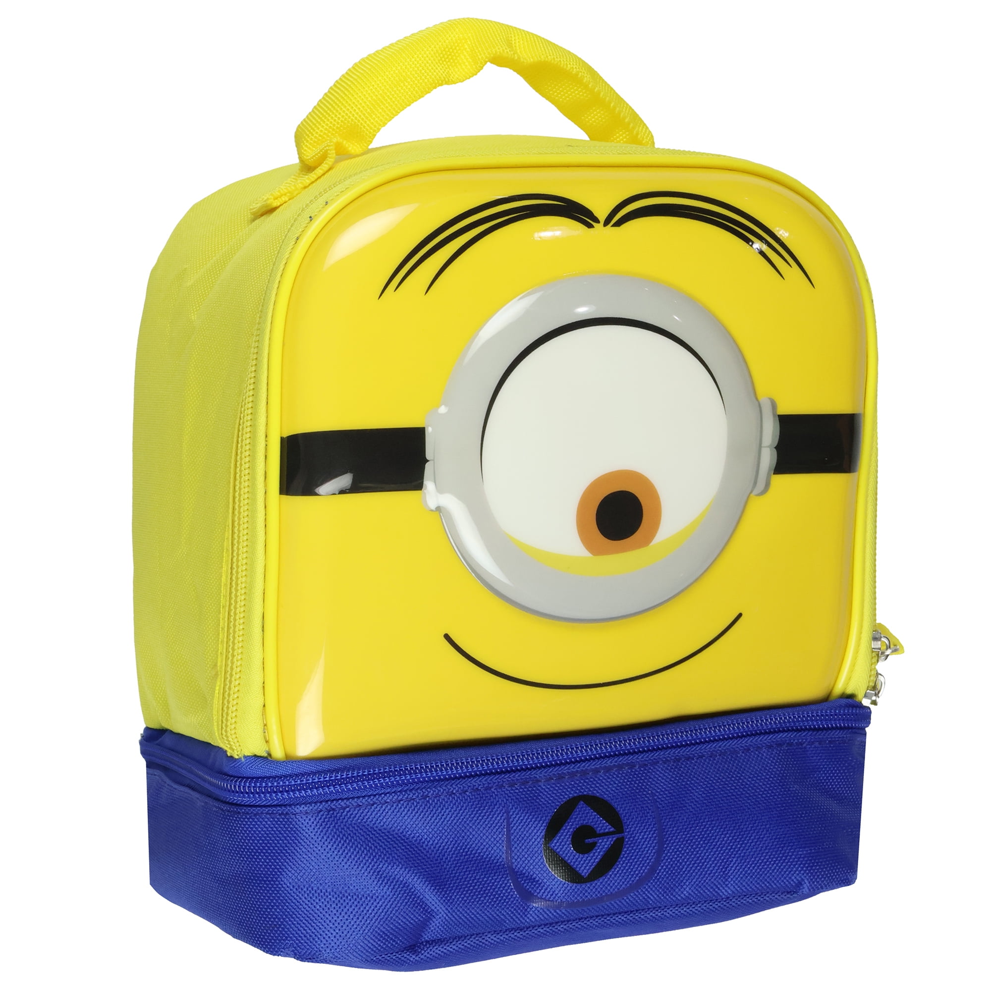 Minions Lunch Box Character Designed Insulated Dual Compartment Lunch ...