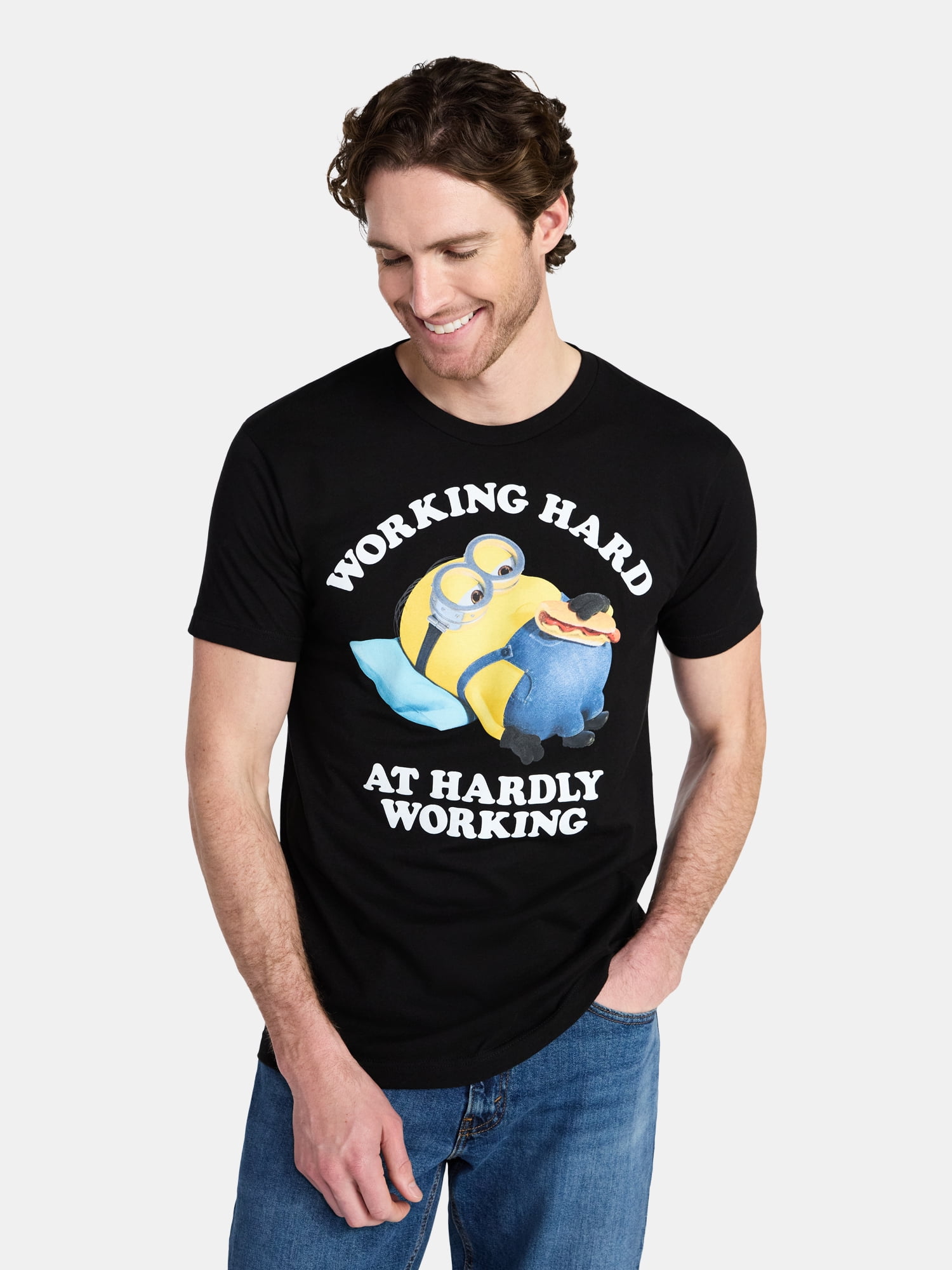 Minions Men's and Big Men's Graphic Tee, Sizes S-3XL - Walmart.com