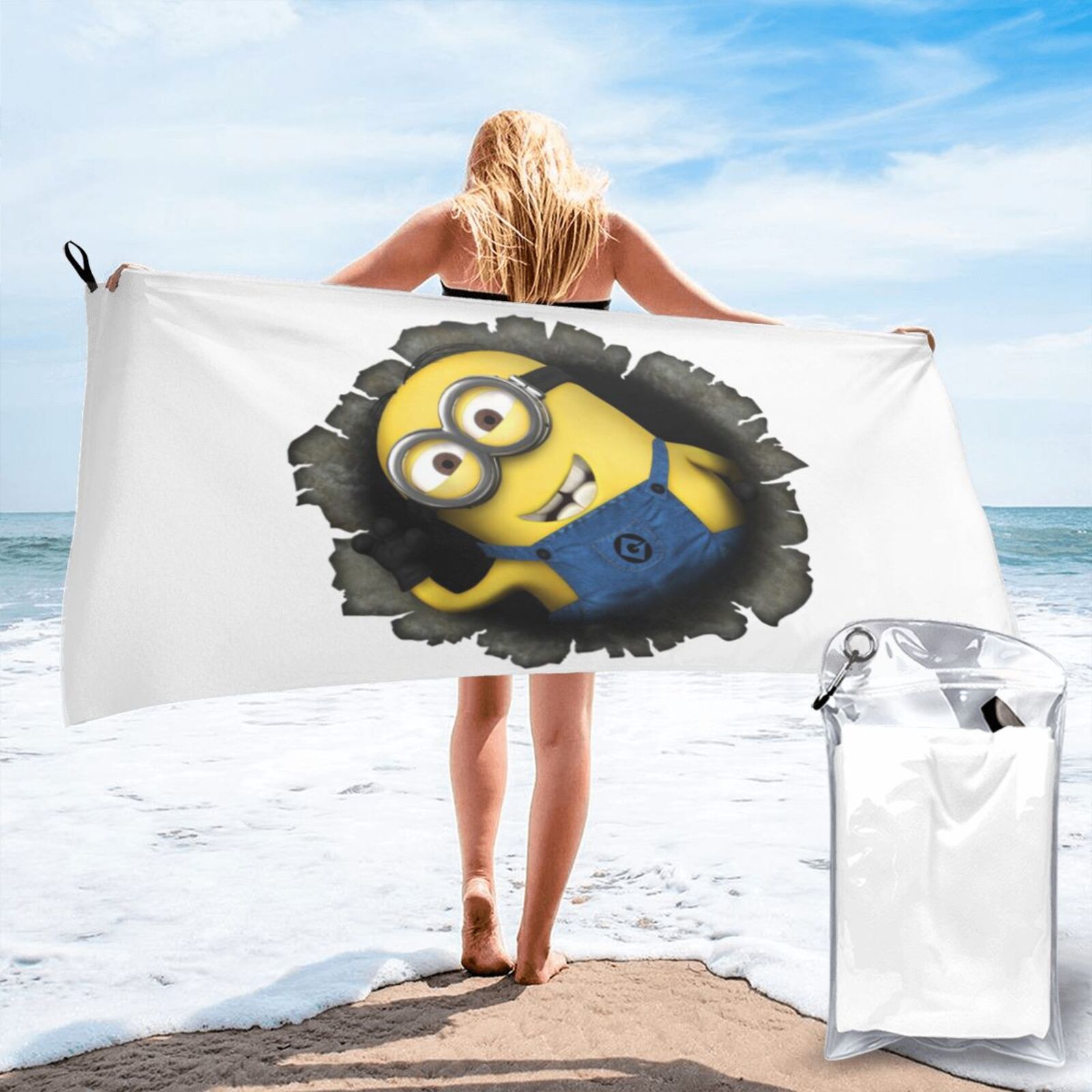 Minions Microfiber Towel Perfect Travel & Gym & Camping Towel. Quick ...