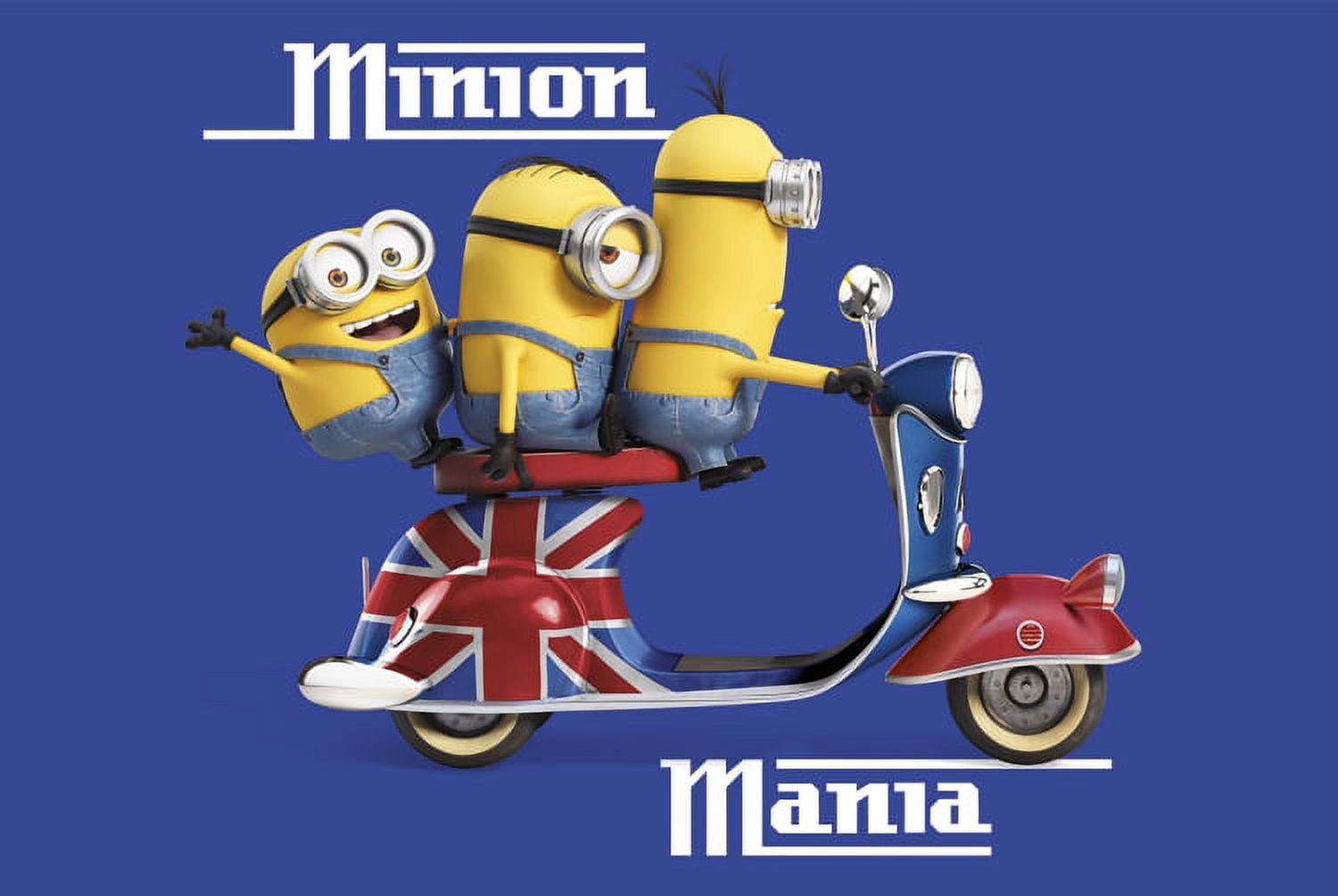 Minions Minion Mania Laminated Poster (36 x 24) - Walmart.com