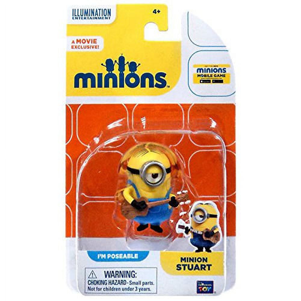 Minions Minion Stuart Figure - Walmart.com
