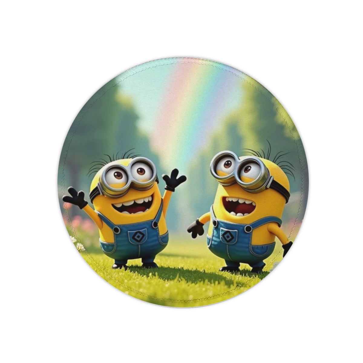 Minions Mouse pad non-slip lock edge e-sports office computer mat ...