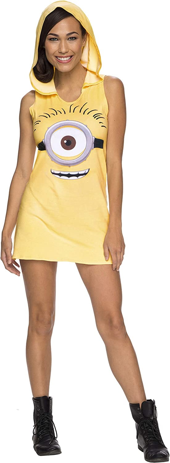 Minions Movie: Hooded Tank Minion Dress - Walmart.com