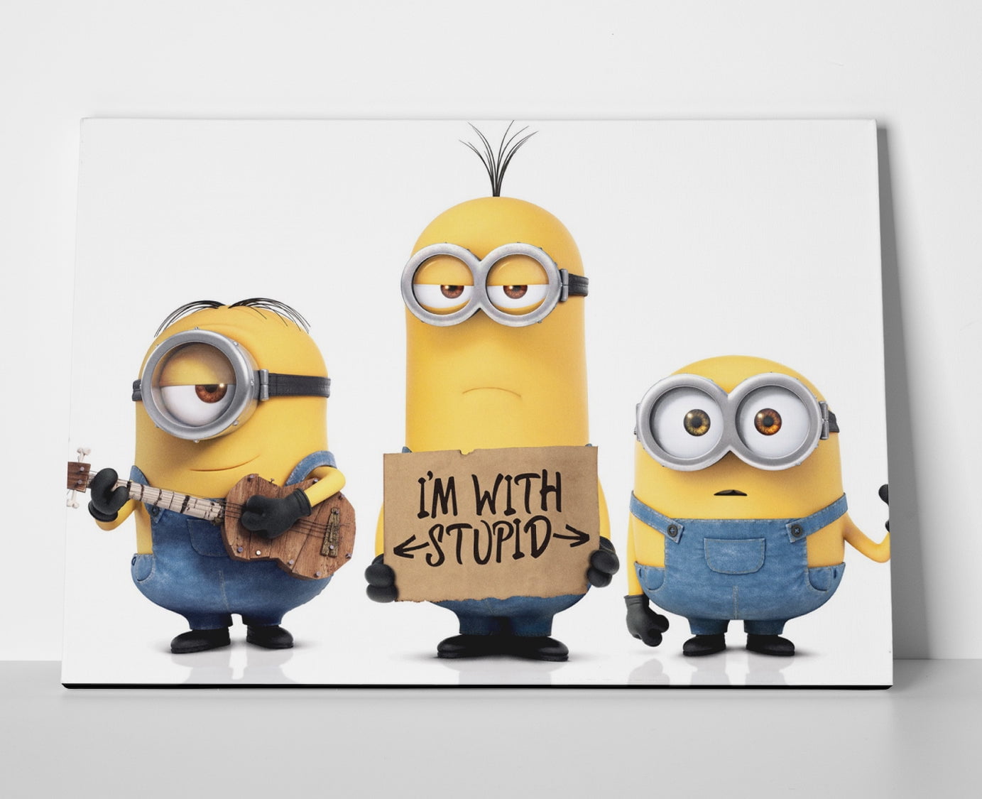 Minions Movie Poster or Wrapped Canvas - Walmart.com