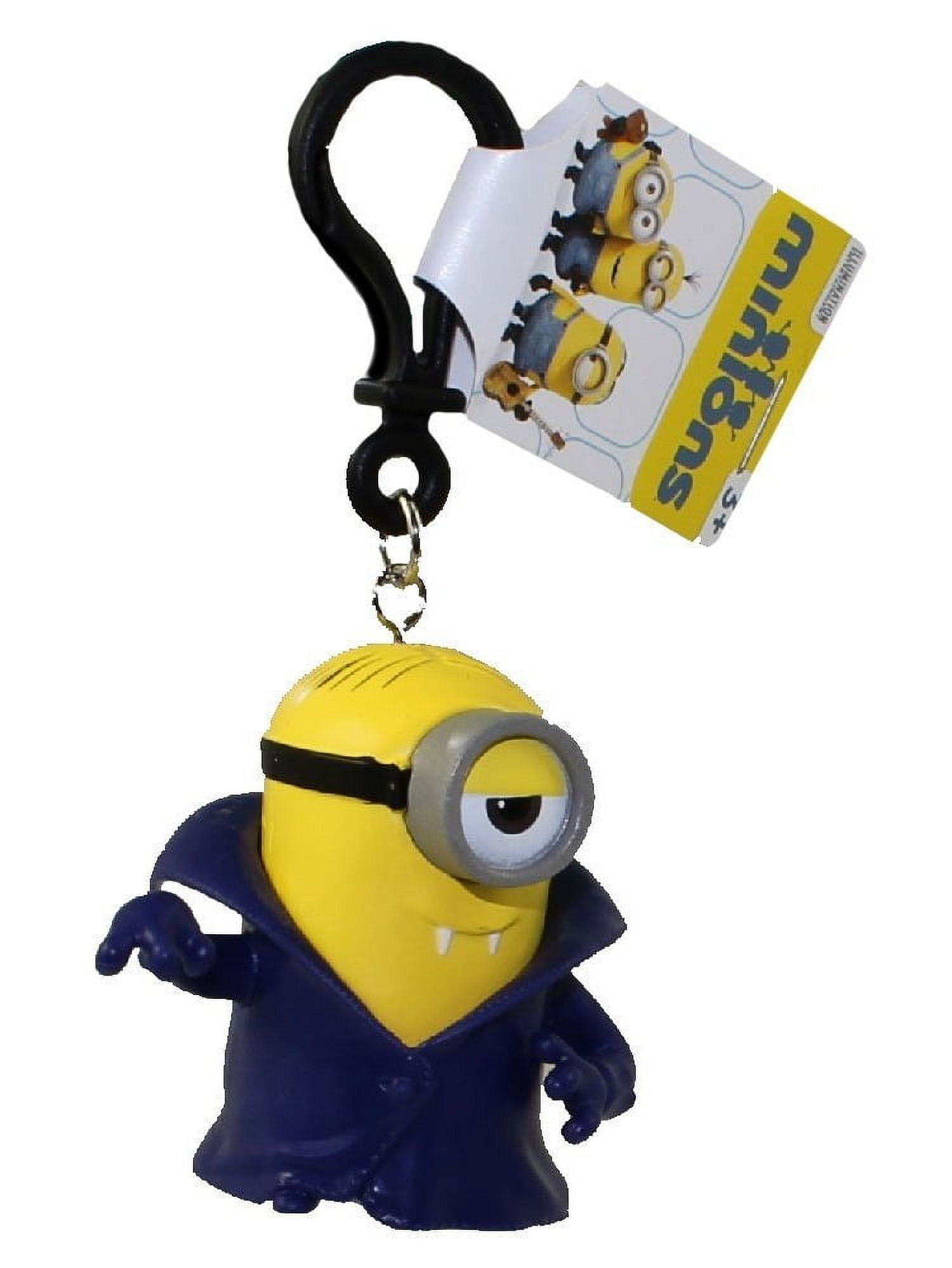 Minions Movie: Vampire Stuart PVC Figurine Backpack Clip Keychain ...