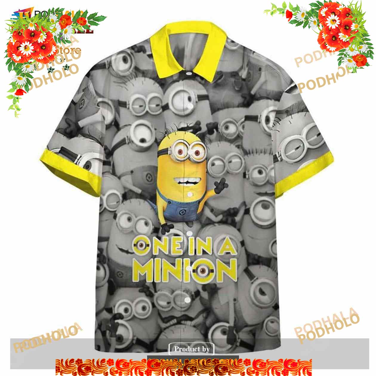 Minions One In A Minion Grey Amazing Minion - Walmart.com