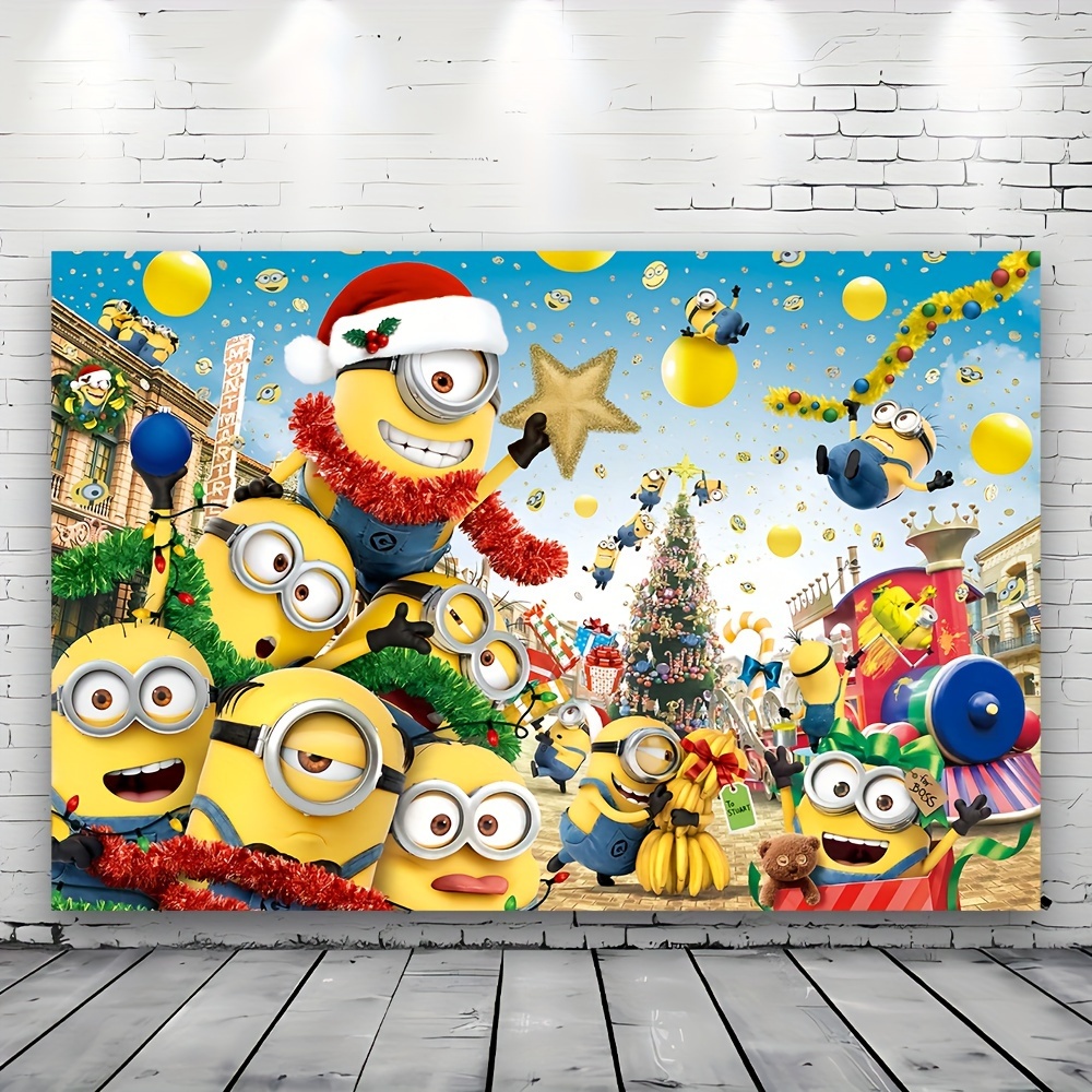 Minions Party Decorations Happy Birthday Party Banner Minions Party ...