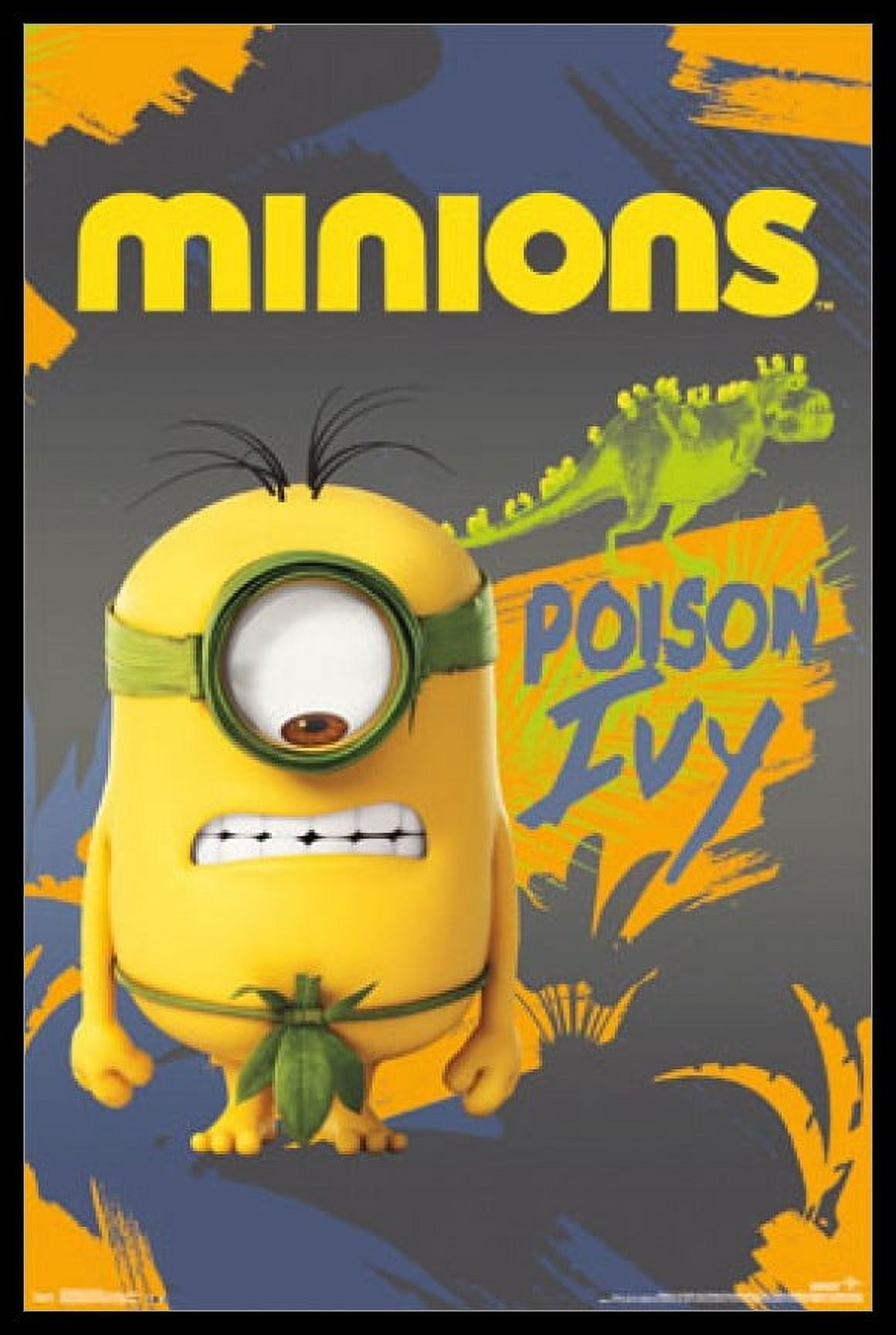 Minions - Poison Ivy Laminated & Framed Poster Print (22 x 34 ...