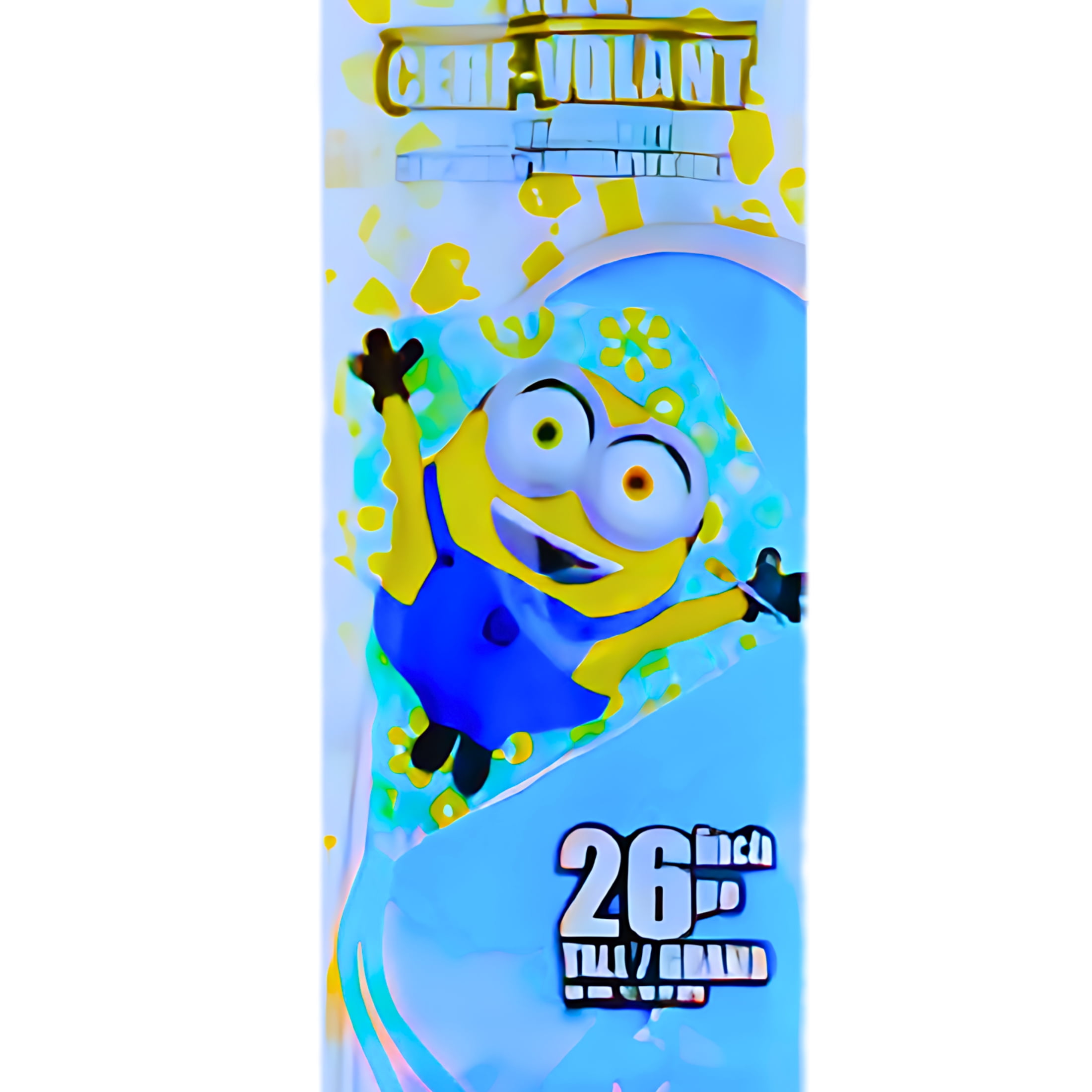 Minions Poly Diamond Kite, 26in Easy Assemble Wind-Powered Kids Sky ...