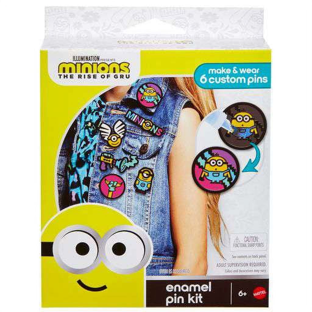 Minions Rise of Gru Enamel Pin Kit - Walmart.com