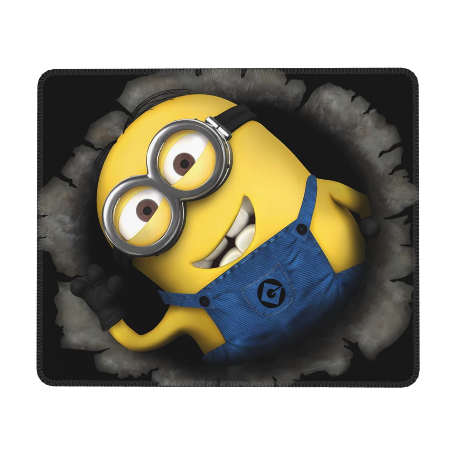 Minions Rubber Lock Edge Mouse pad, Office Desk pad, Writing pad, Multi ...