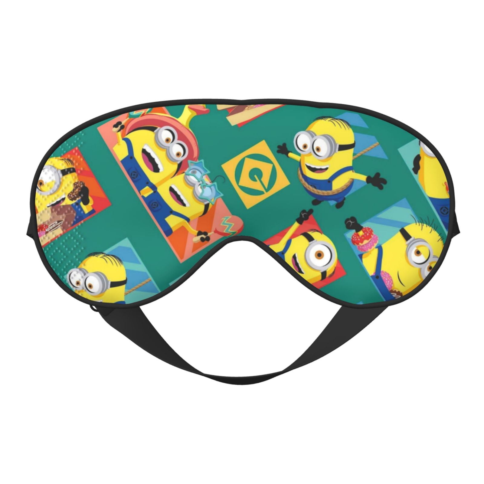 Minions Sleep Mask Anime Cartoon Print Eye Mask To Block Light Boys And ...