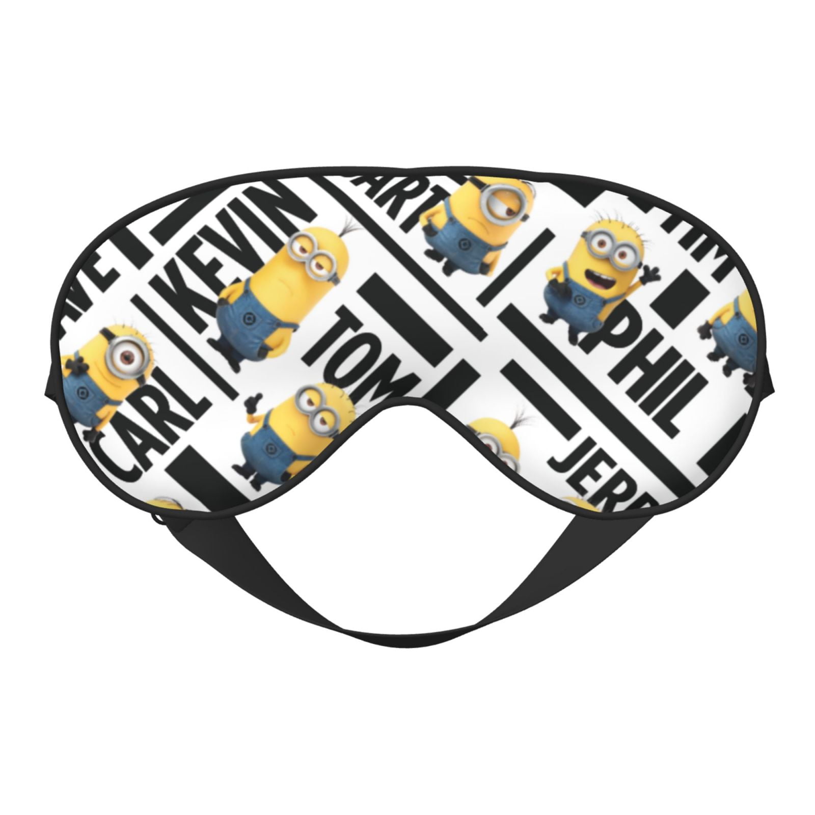 Minions Sleep Mask Anime Cartoon Print Eye Mask To Block Light Boys And ...
