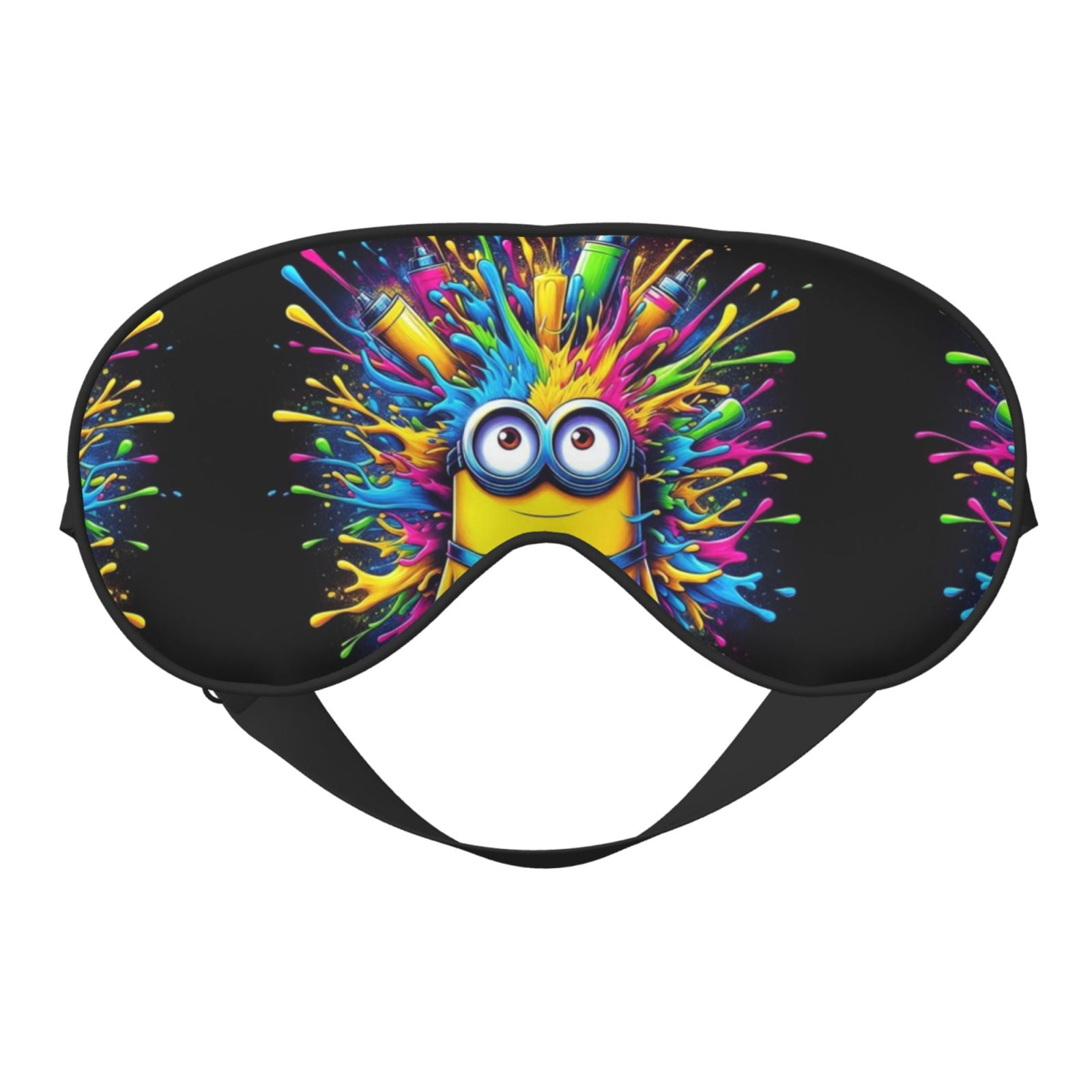 Minions Sleep Mask Anime Cartoon Print Eye Mask To Block Light Boys And ...