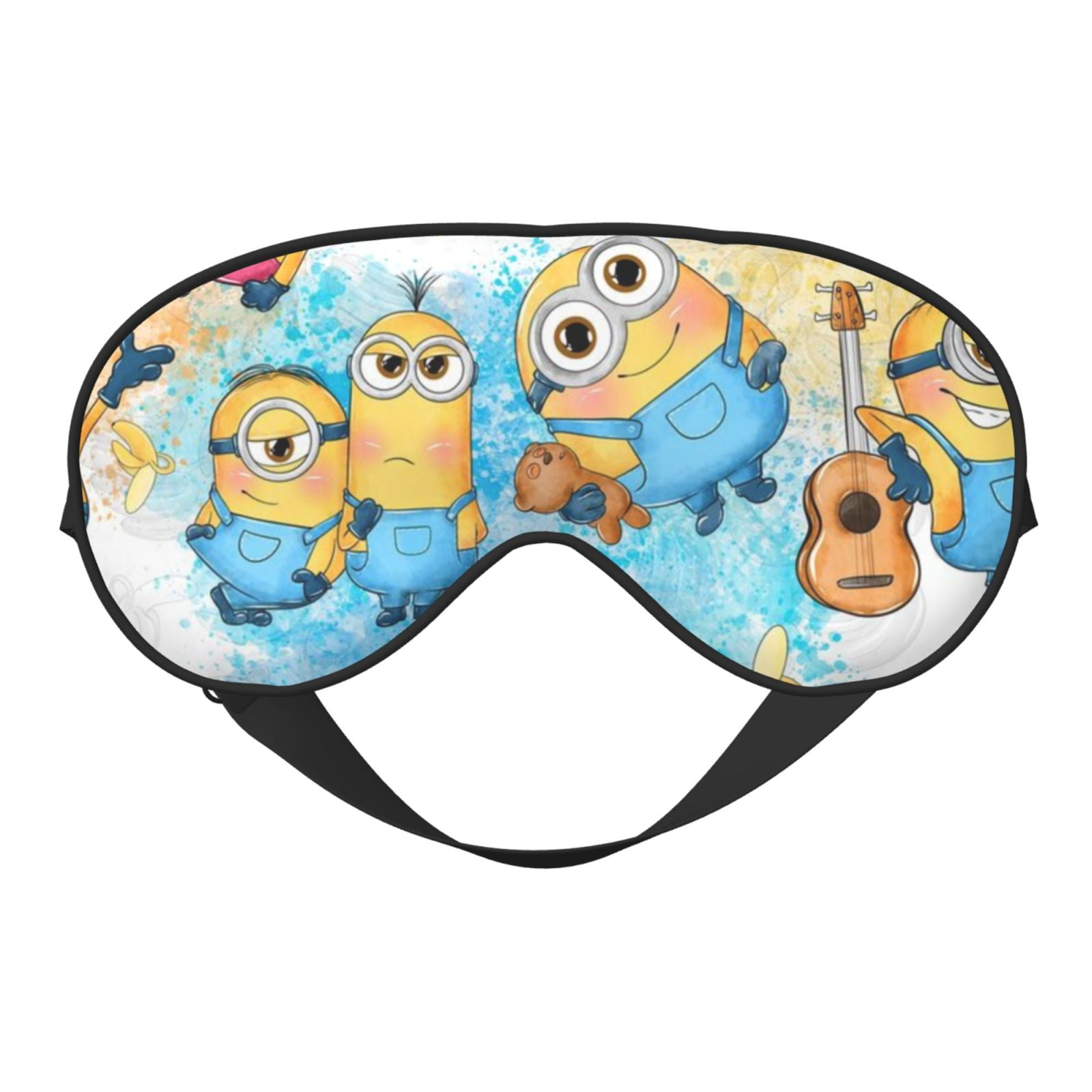 Minions Sleep Mask Anime Cartoon Print Eye Mask To Block Light Boys And ...