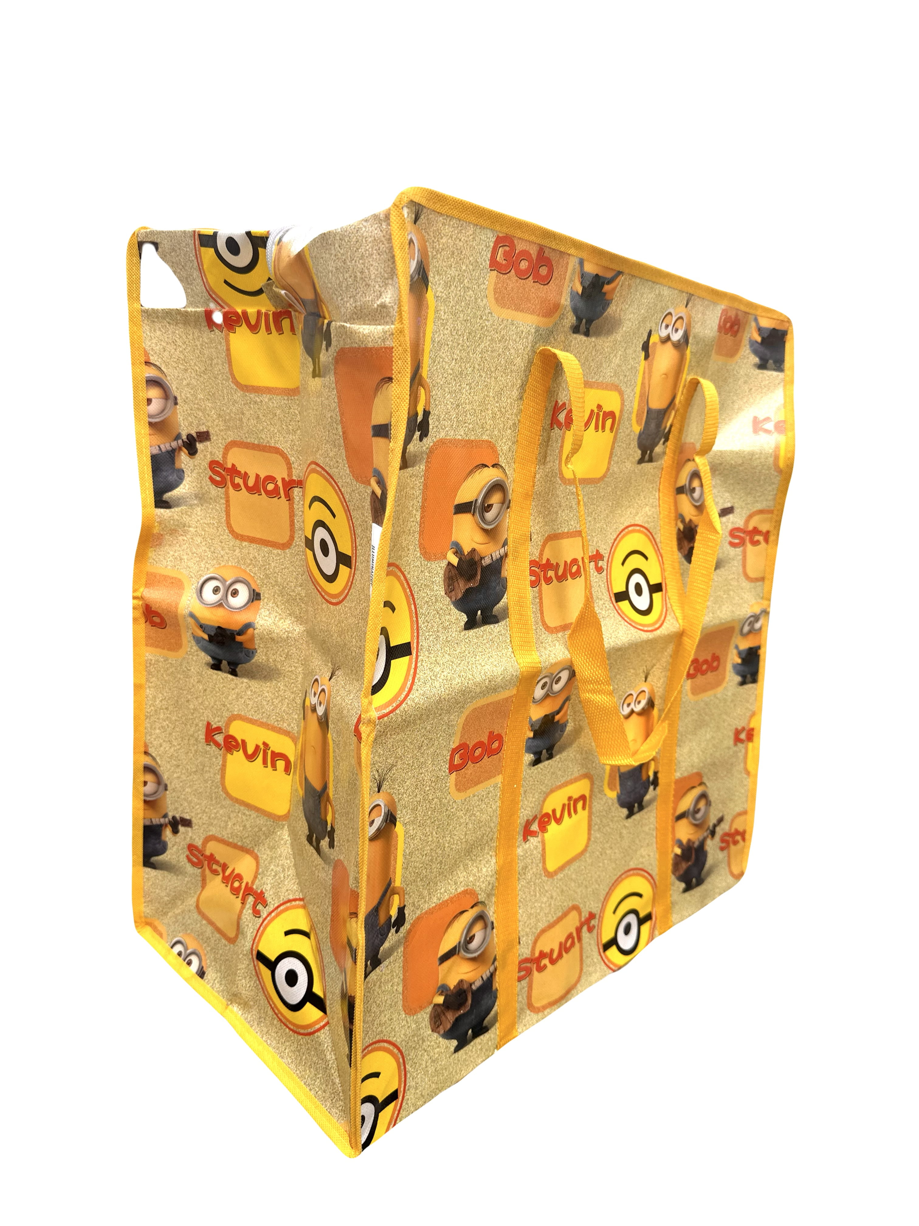 Minions Stewart, Bob, and Kevin Large Bag -Tan and Yellow Jumbo Tote ...