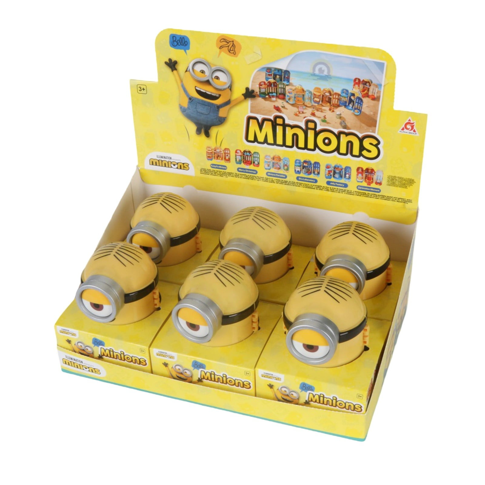 Minions Toddler Toys Figure Set, Anime Figure Minions Characters for ...