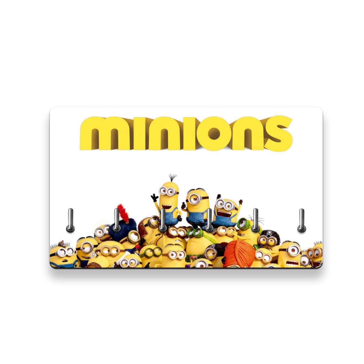 Minions Wall Decor Keychain - Key Hook for Farmhouse Wall Decor Living ...