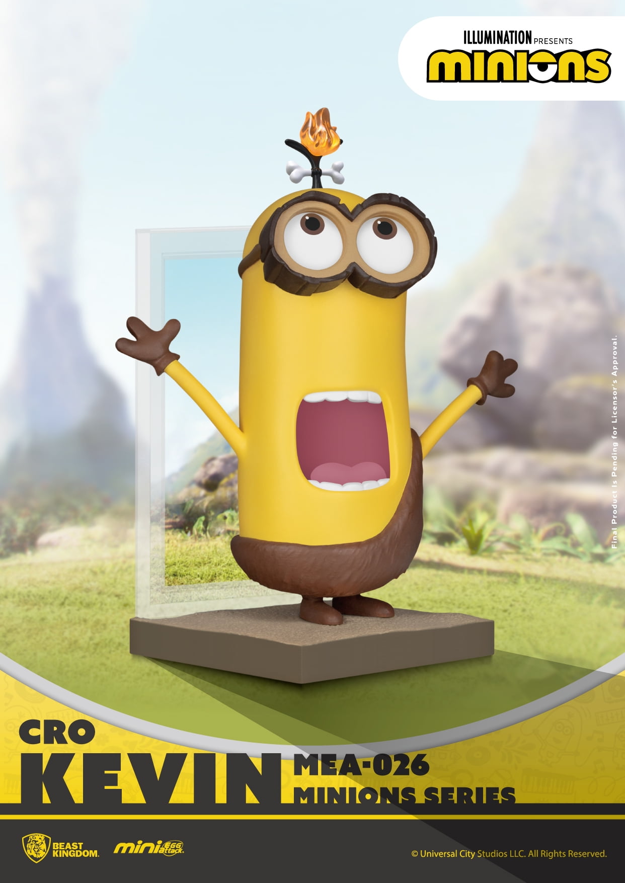 Minions series Cro Kevin (Mini Egg Attack) - Walmart.com