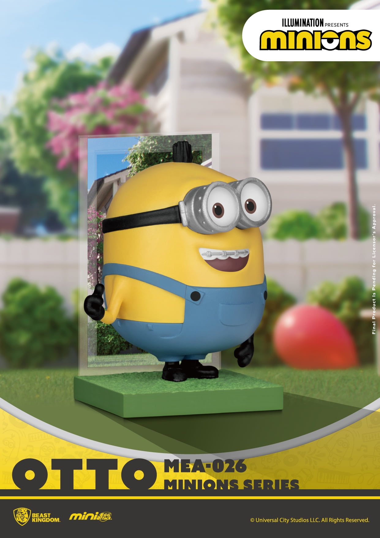 Minions series Otto (Mini Egg Attack) - Walmart.com