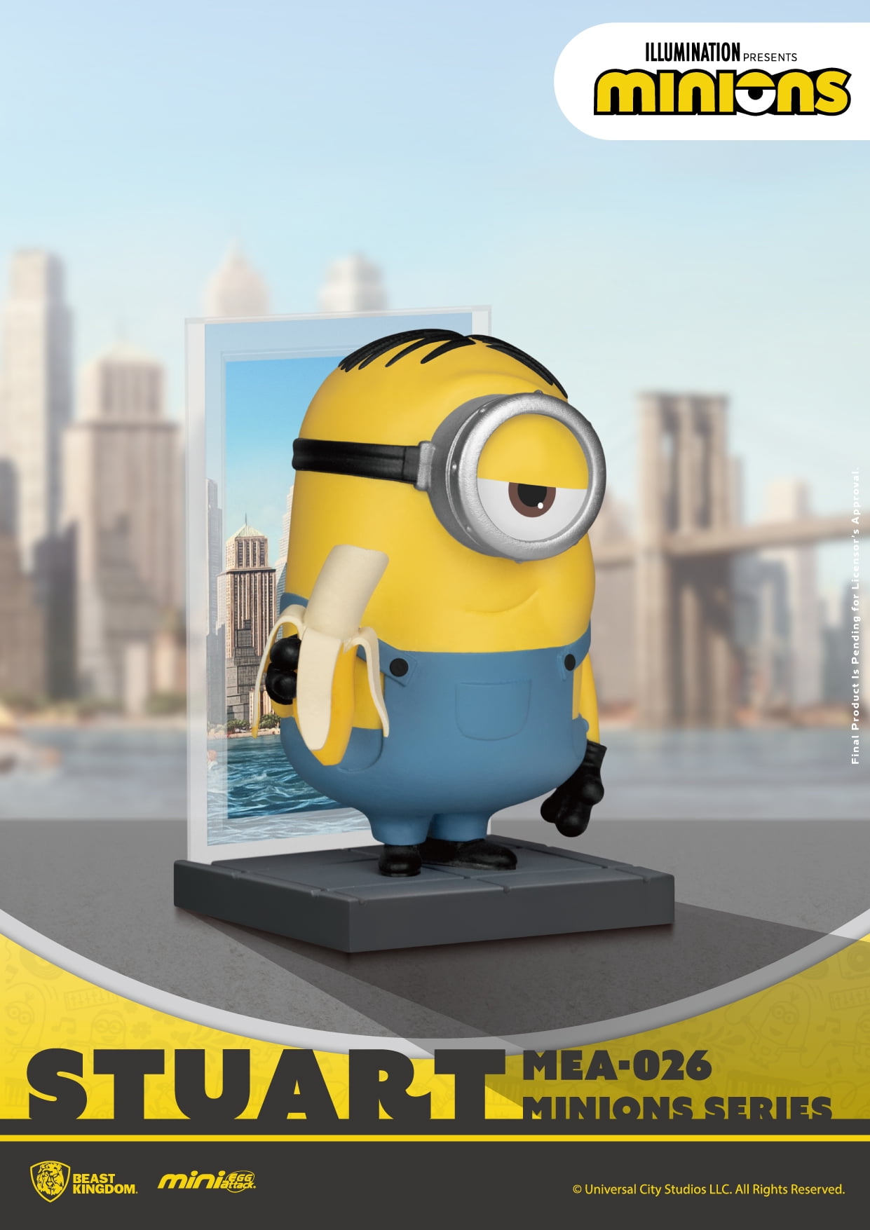 Minions series Stuart (Mini Egg Attack) - Walmart.com