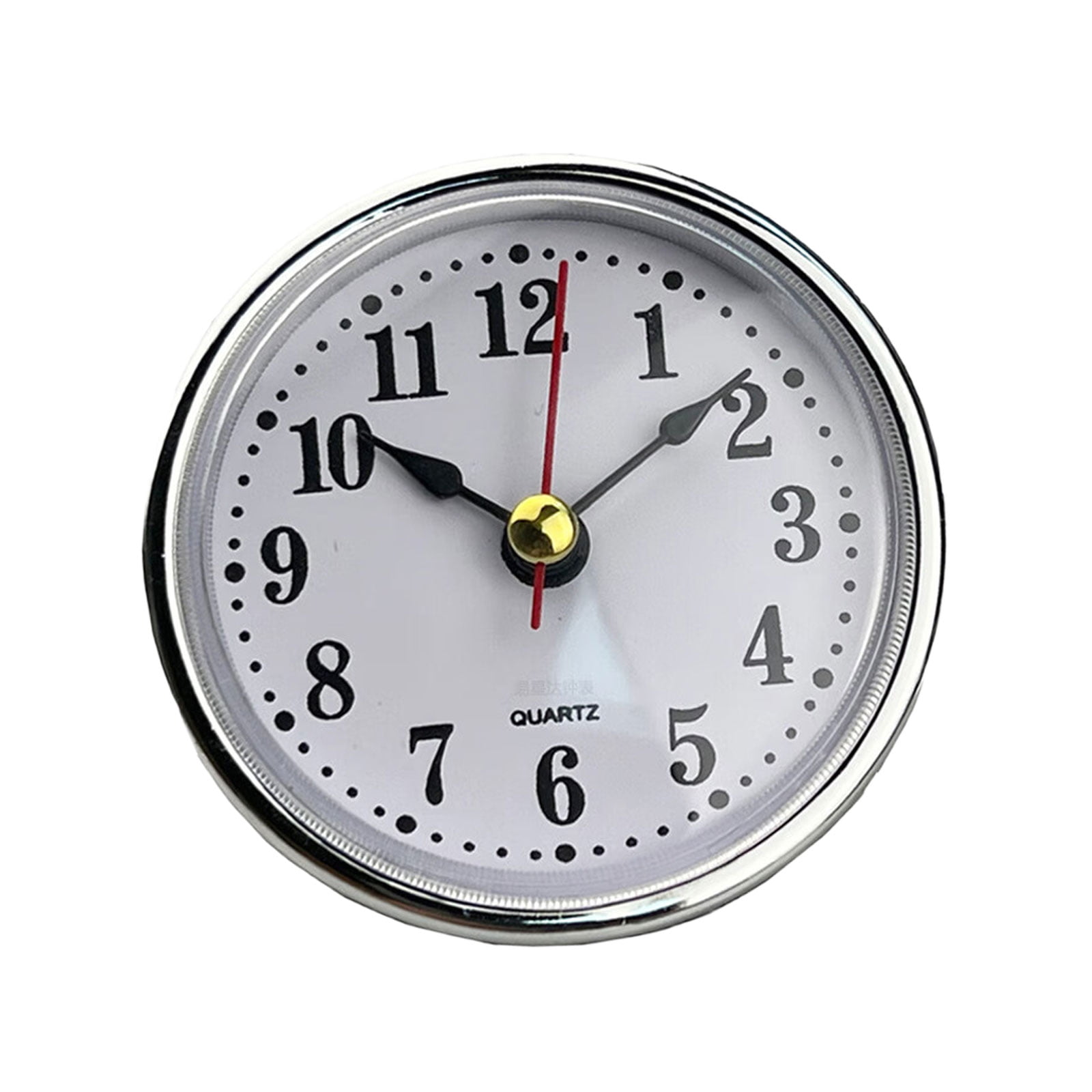 Minis Quartzs Clock Insert 2.56Inch Round Quartzs Movement Miniature ...