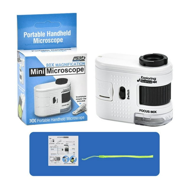 Miniscope For Kids, Pocket Microscope For Kids Portable Gift J5 ...
