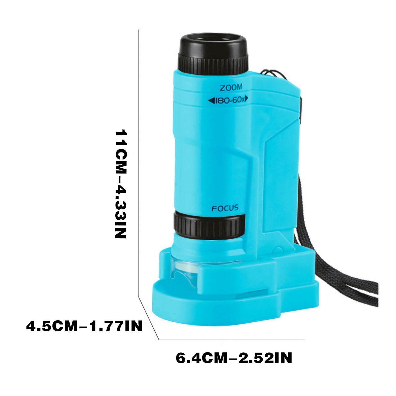 Miniscope Kids,Portable Microscope,Handheld Microscope 60x-120x, Led ...