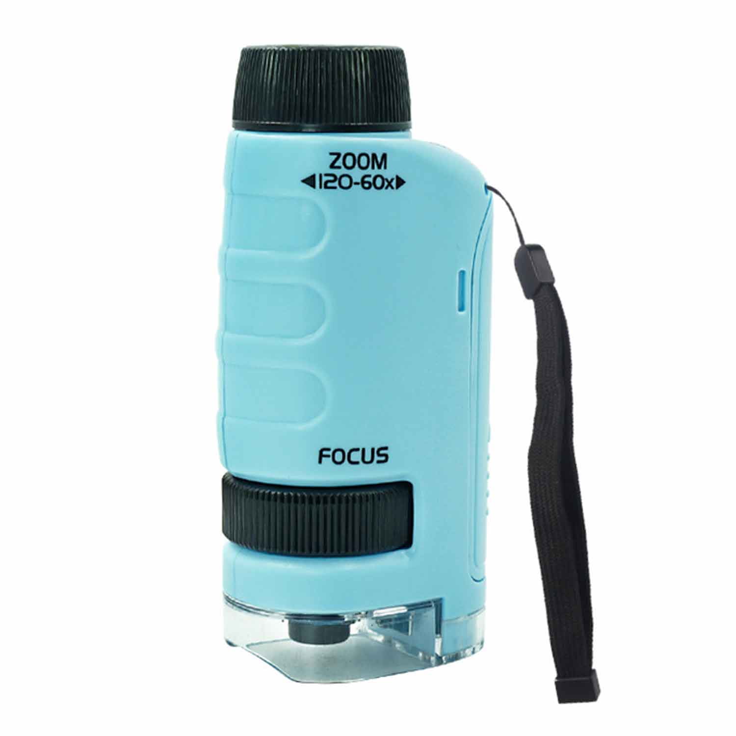 The Miniscope Pocket Microscope for Kids with 60x-120x Magnification ...