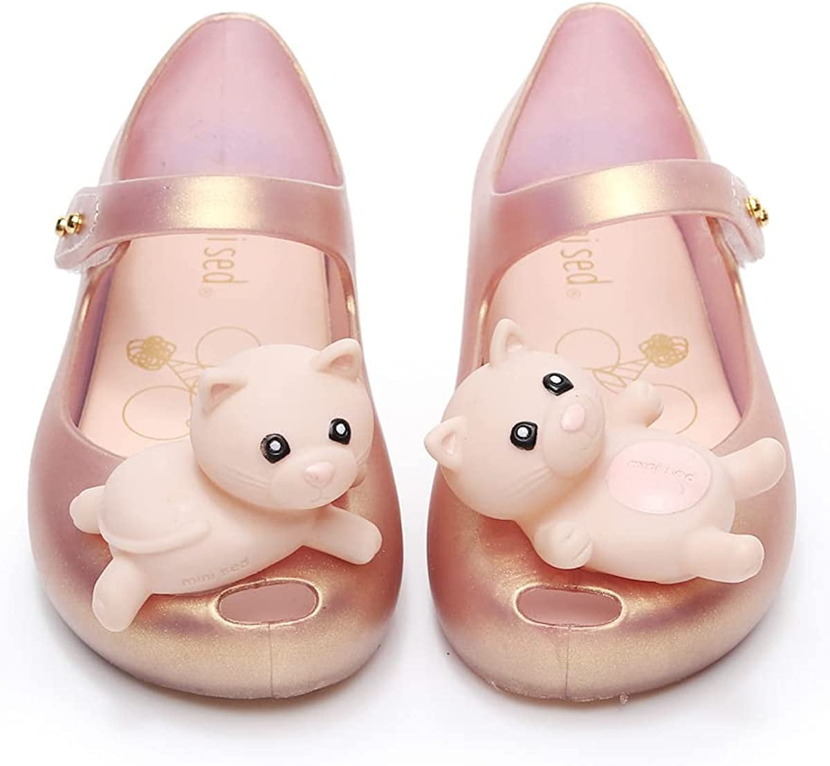 Minised Ultragirl Baby Bear Shoes Peep-toe Sandal Jelly shoes - Walmart.com