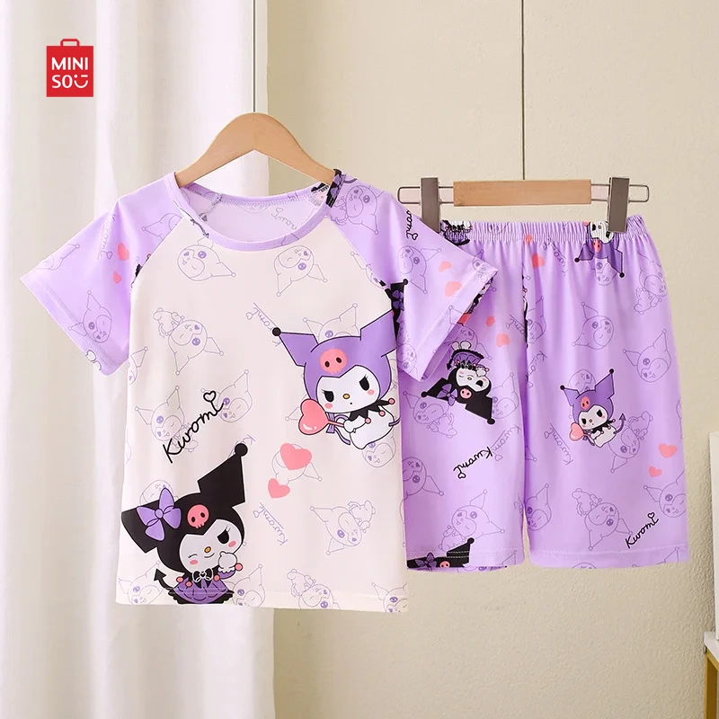Miniso Cinnamoroll Kuromi My Melody Children's Pajamas 2024 Summer ...