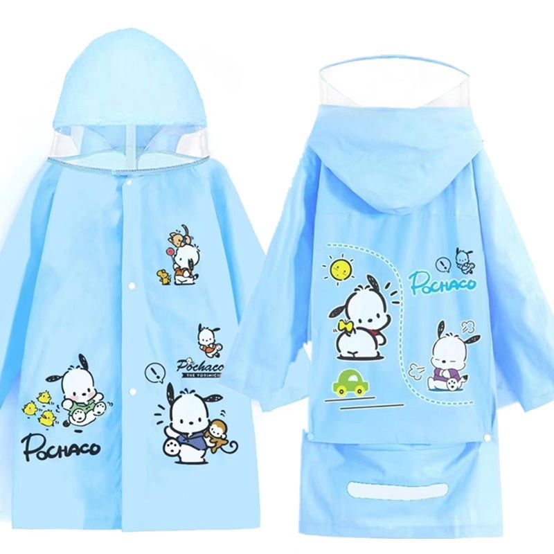 Miniso Cute Sanrio Kuromi My Melody Raincoat Cartoon Schoolbag Visor ...