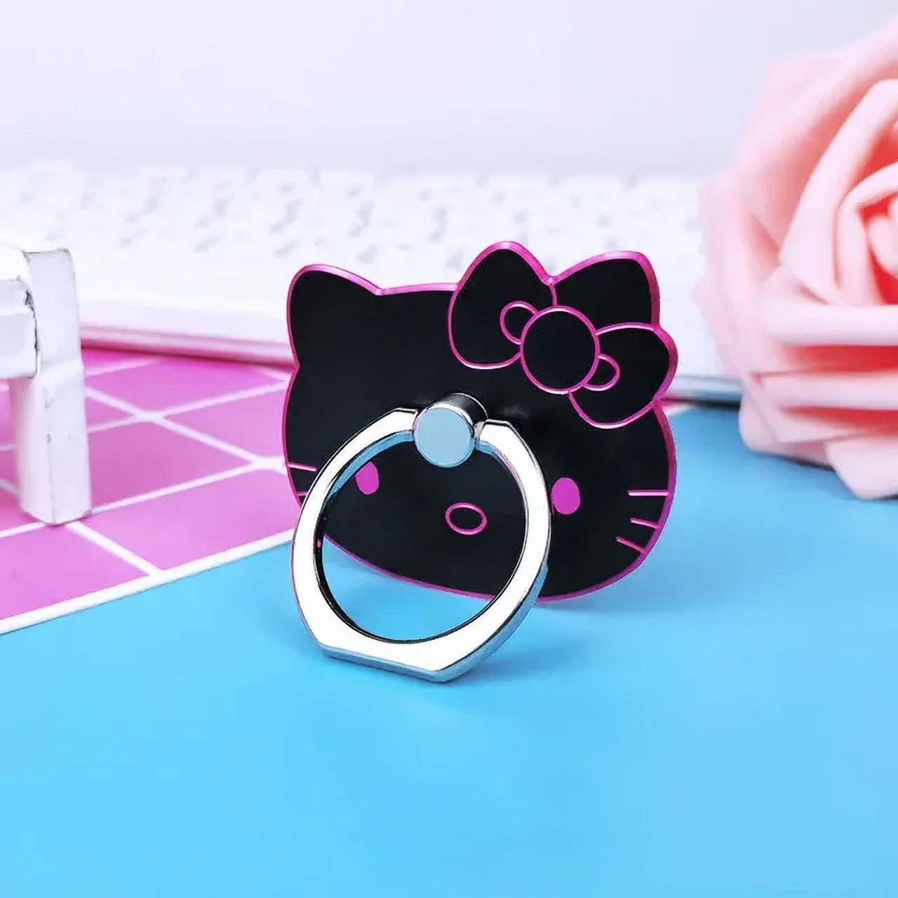 Miniso Hello Kitty Phone Holder Griptok Support for Applicable To All ...