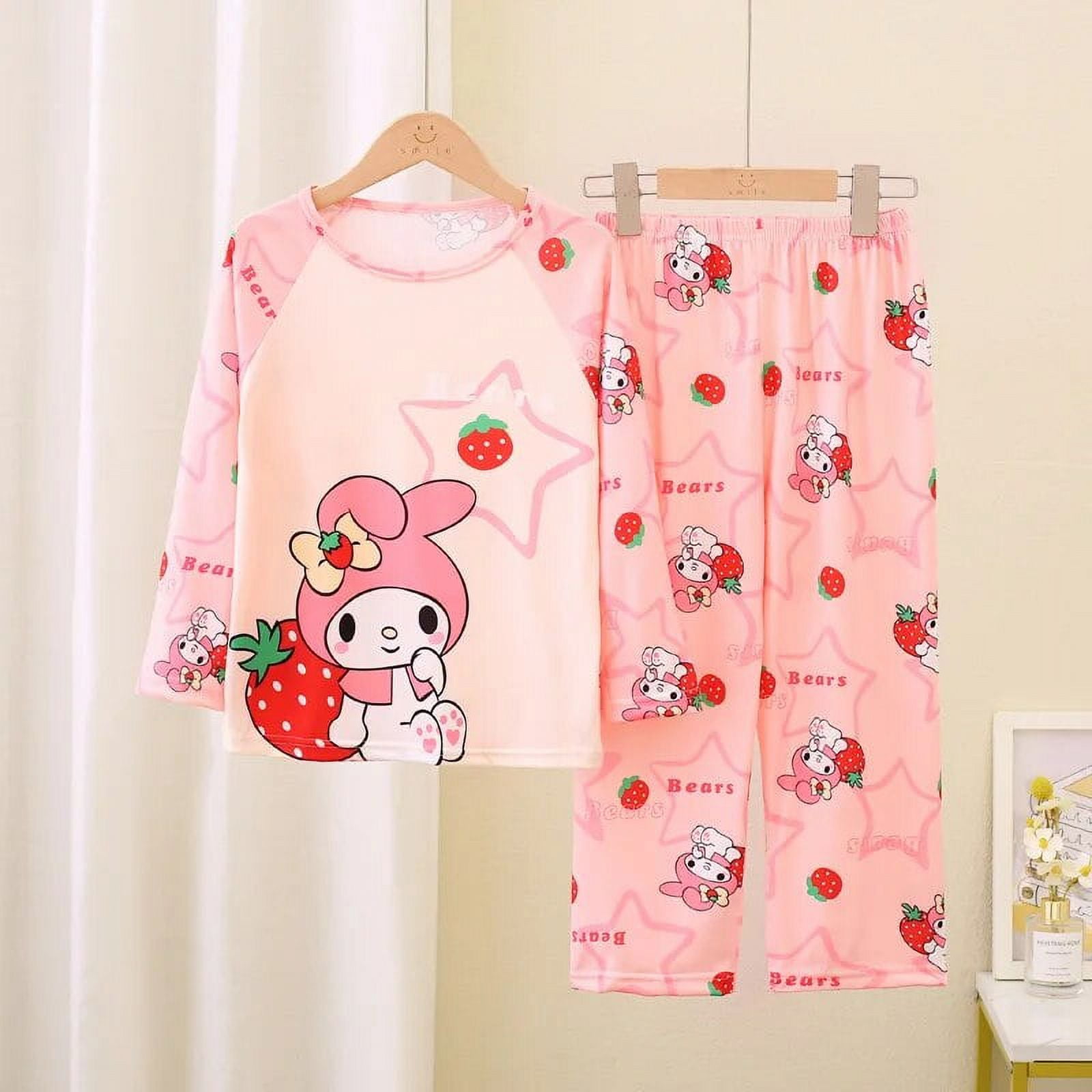 Miniso Kawaii Anime Kuromi My Melody Cinnamoroll Children‘s Pajamas ...