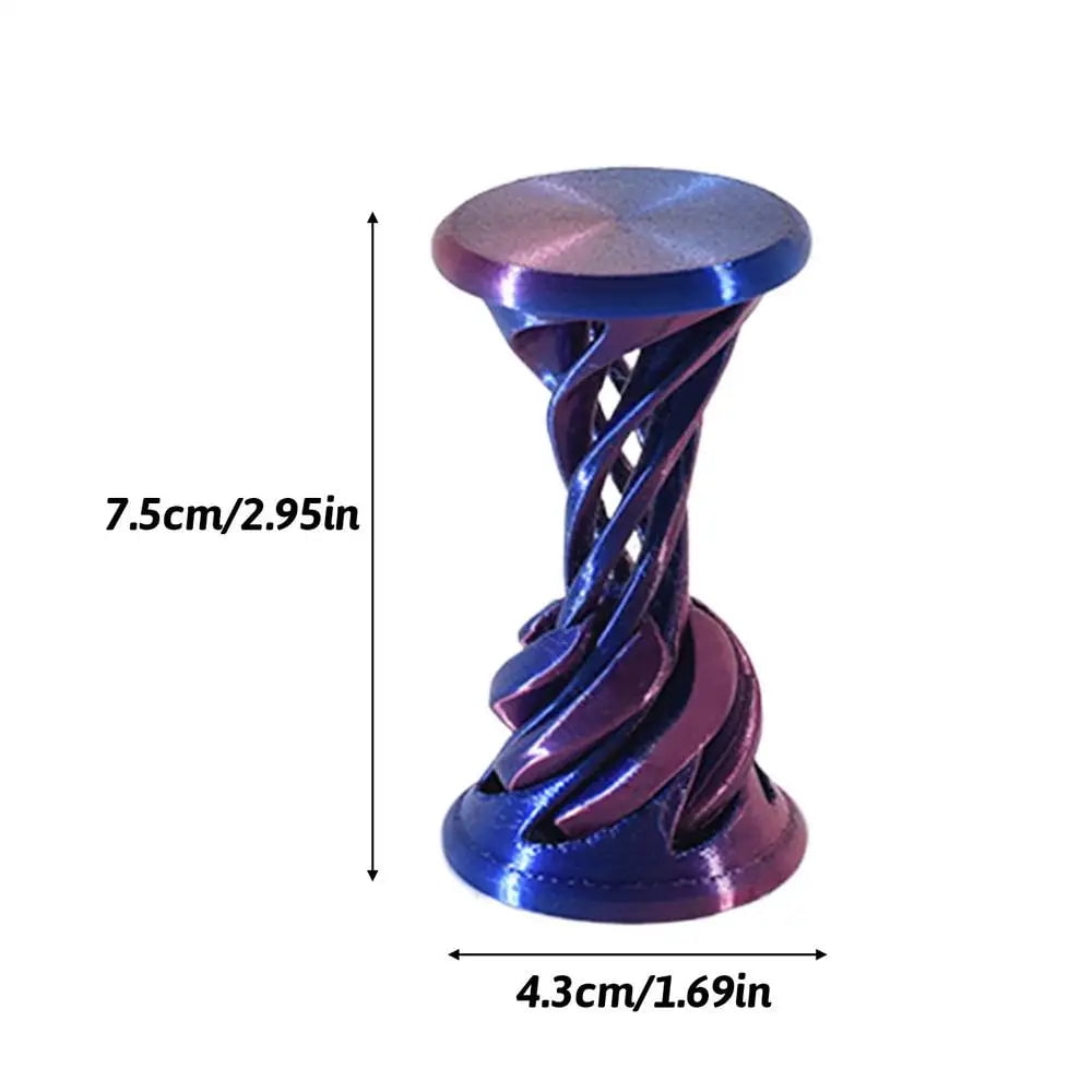 Spiral Fidget Toy 3D Printed Impossible Vortex Passthrough Illusion Toy ...