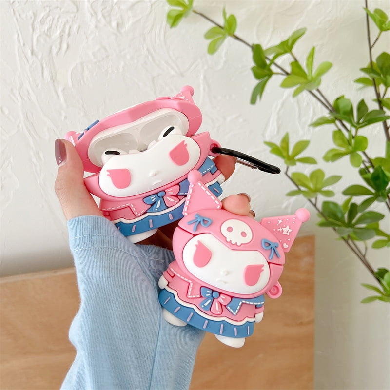 Miniso Kuromi Earphone Case for Airpods Pro Cartoon Cover for Apple 1 2 ...