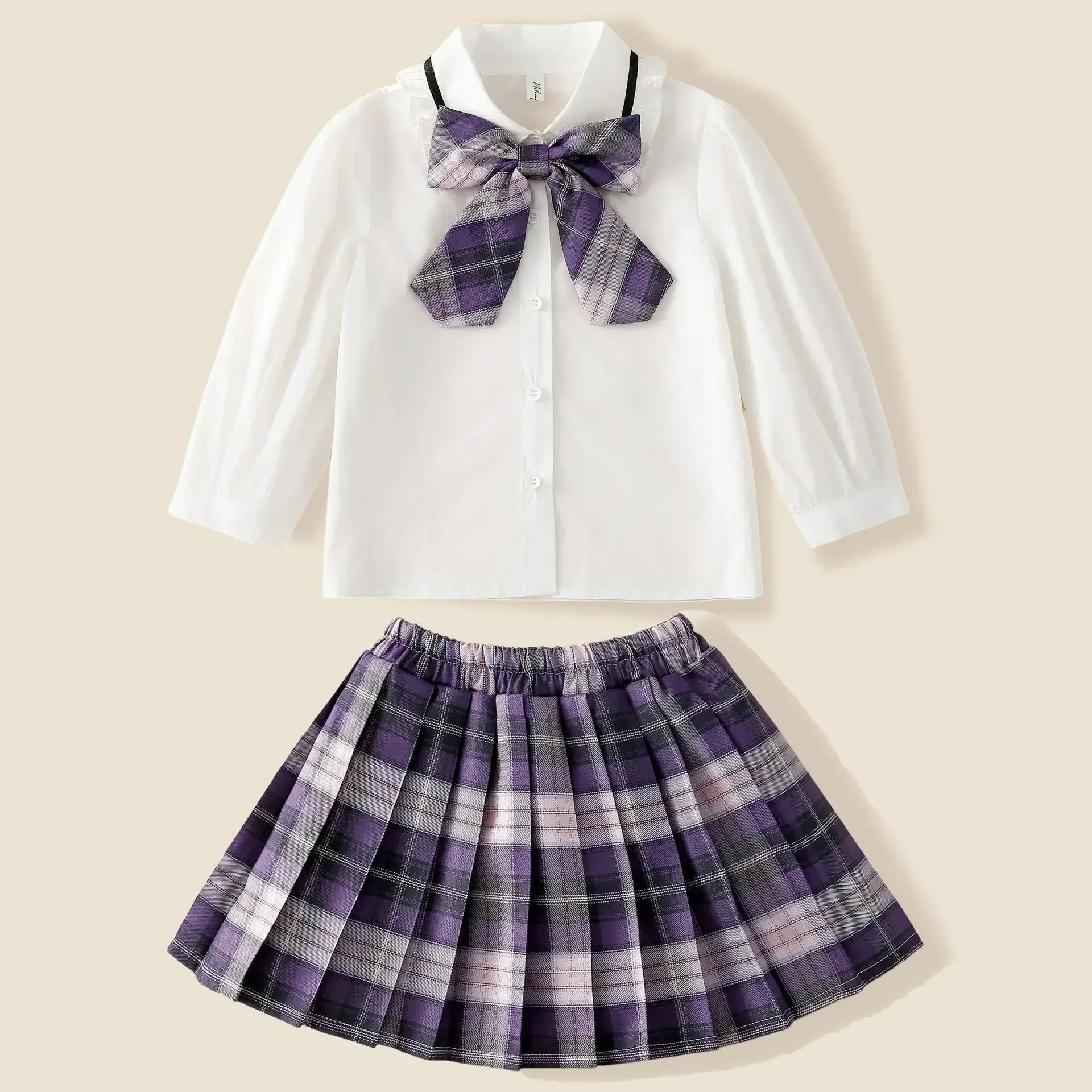 Miniso Kuromi My Melody Children‘s Cosplay JK Skirt 2024 New College ...