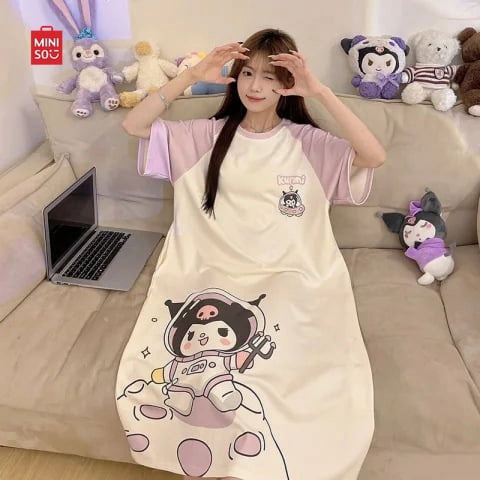 Miniso Pochacco Hello Kitty Women's Anime Pajamas Kawaii Cartoon ...