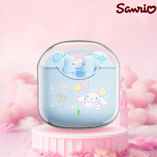 Miniso Sanrio BL05 Bluetooth 5.4 Earbuds Touch Control Wireless Earphones Cute Hello Kitty ...