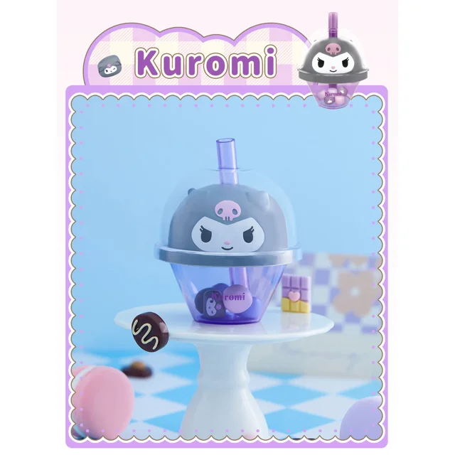 Miniso Sanrio Bubble Tea Blind Box Series Figure Kuromi My Melody ...
