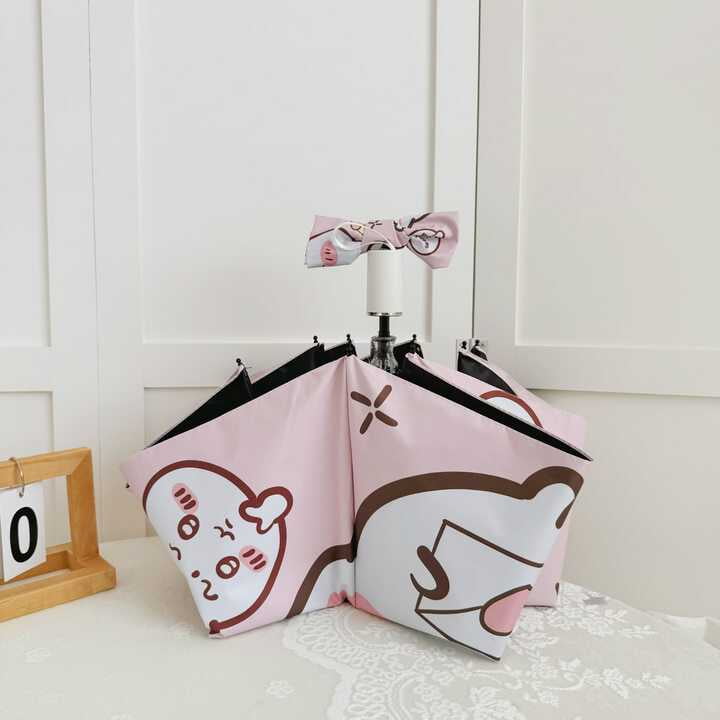 Miniso Sanrio Chiikawa Umbrella Kawaii Cute Anime Cartoon Cosplay Rainy ...