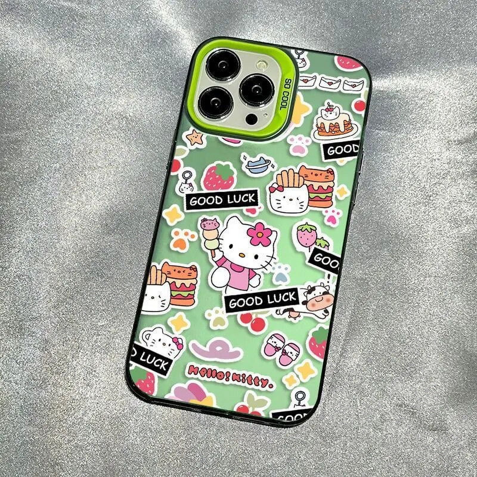 Miniso Sanrio Full Screen Hello Kitty Mirror Face Phone Case For ...