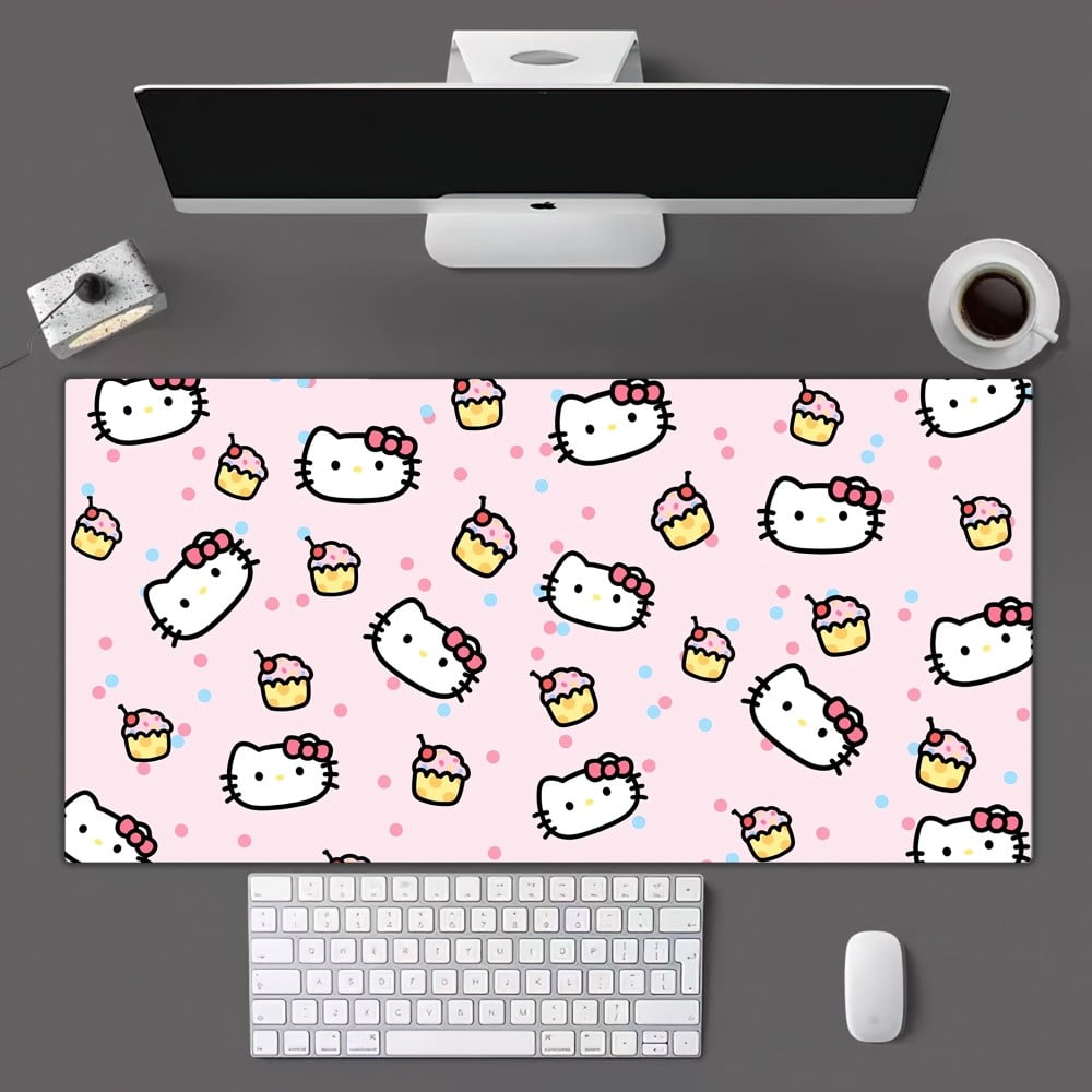 Miniso Sanrio Hello Kitty Mousepad Mousepad Gamer Mouse Pad Size For ...