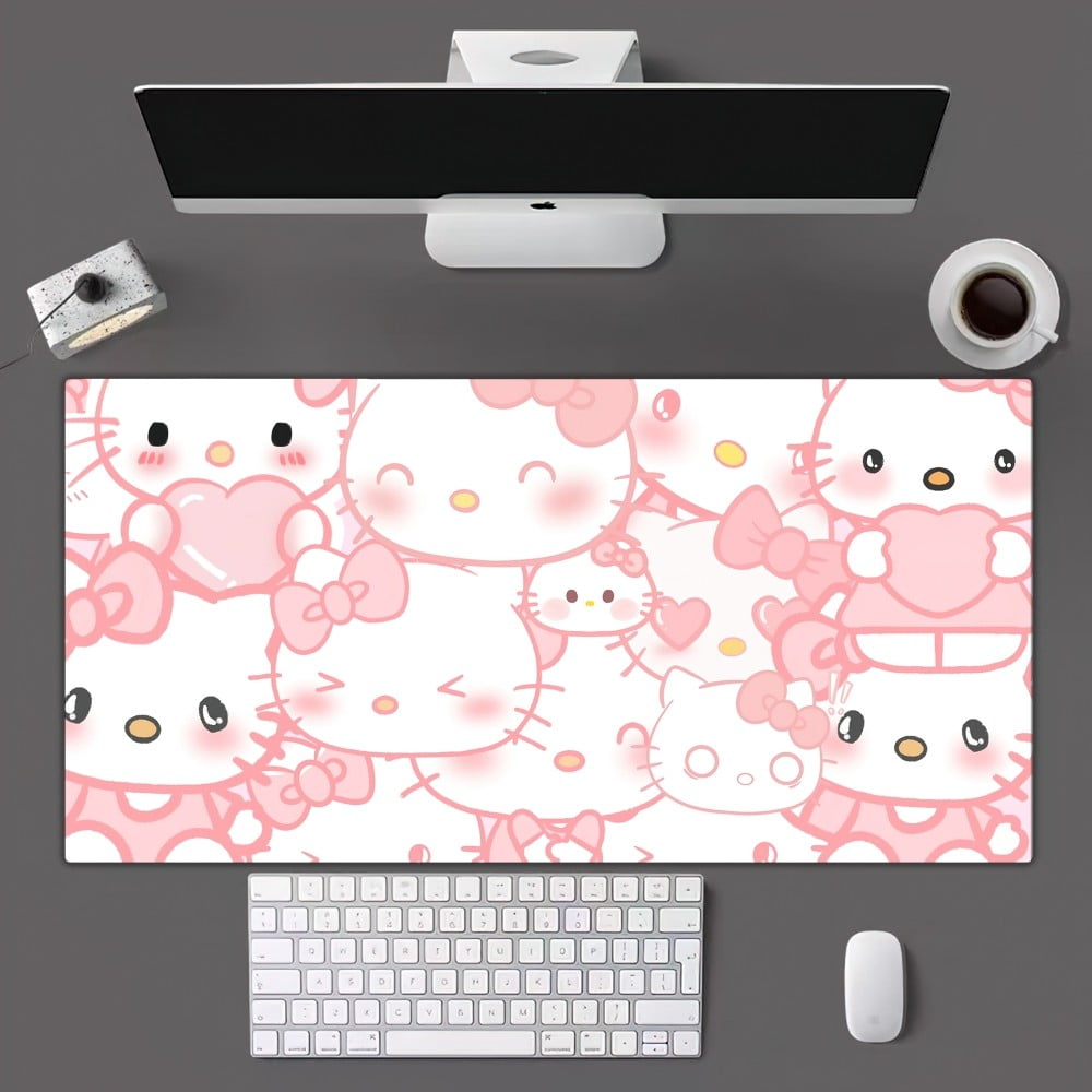 Miniso Sanrio Hello Kitty Mousepad Mousepad Gamer Mouse Pad Size For ...