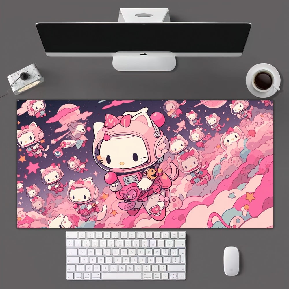 Miniso Sanrio Hello Kitty Mousepad Mousepad Gamer Mouse Pad Size For ...
