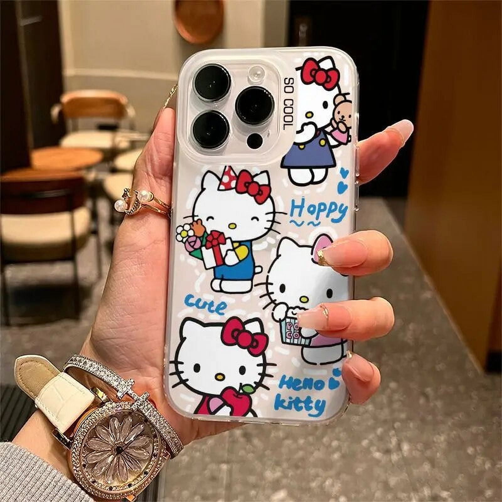 Miniso Sanrio Hello Kitty Phone Case For iphone 15 14 13 11 12 PRO MAX ...