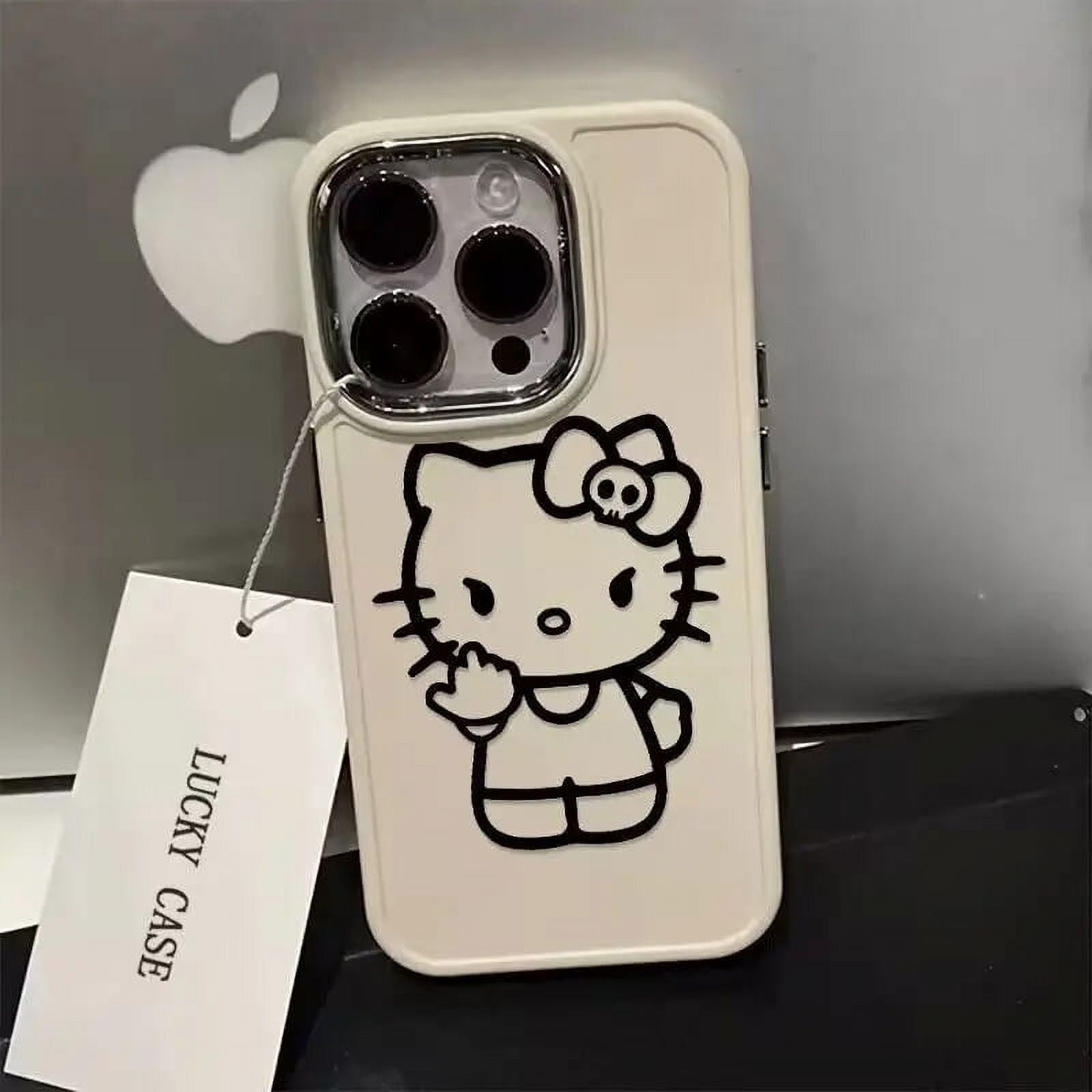 Miniso Sanrio Lovely Hello Kitty Phone Case For iphone 15 14 13 PRO MAX ...