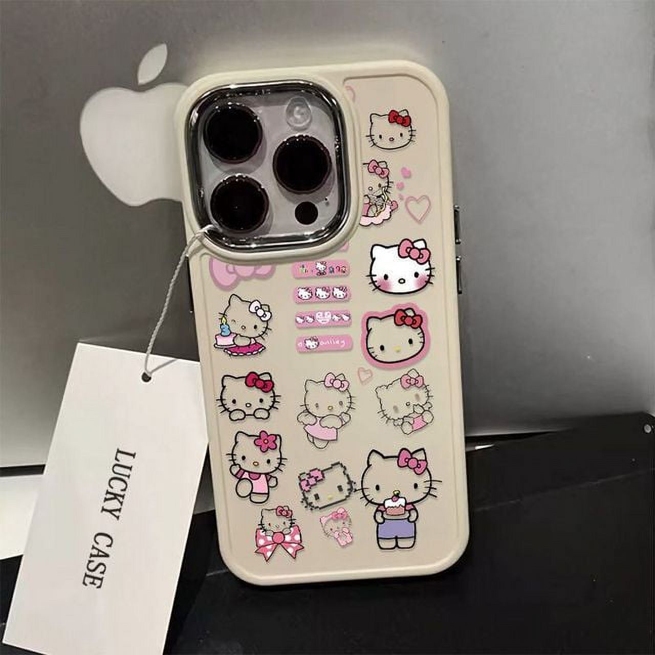 Miniso Sanrio Lovely Hello Kitty Phone Case For iphone 15 14 13 PRO MAX ...