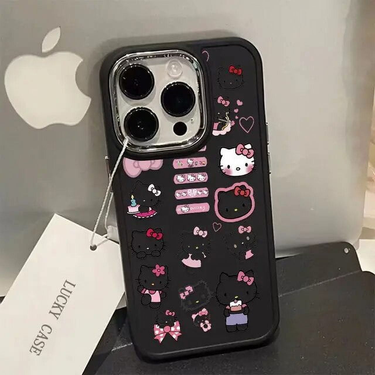 Miniso Sanrio Lovely Hello Kitty Phone Case For iphone 15 14 13 PRO MAX ...